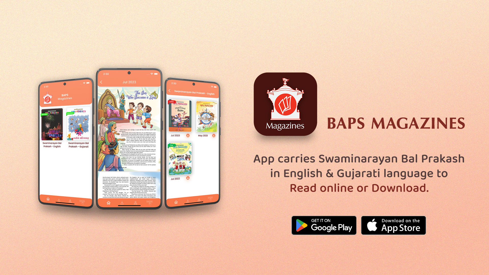 BAPS Magazines App